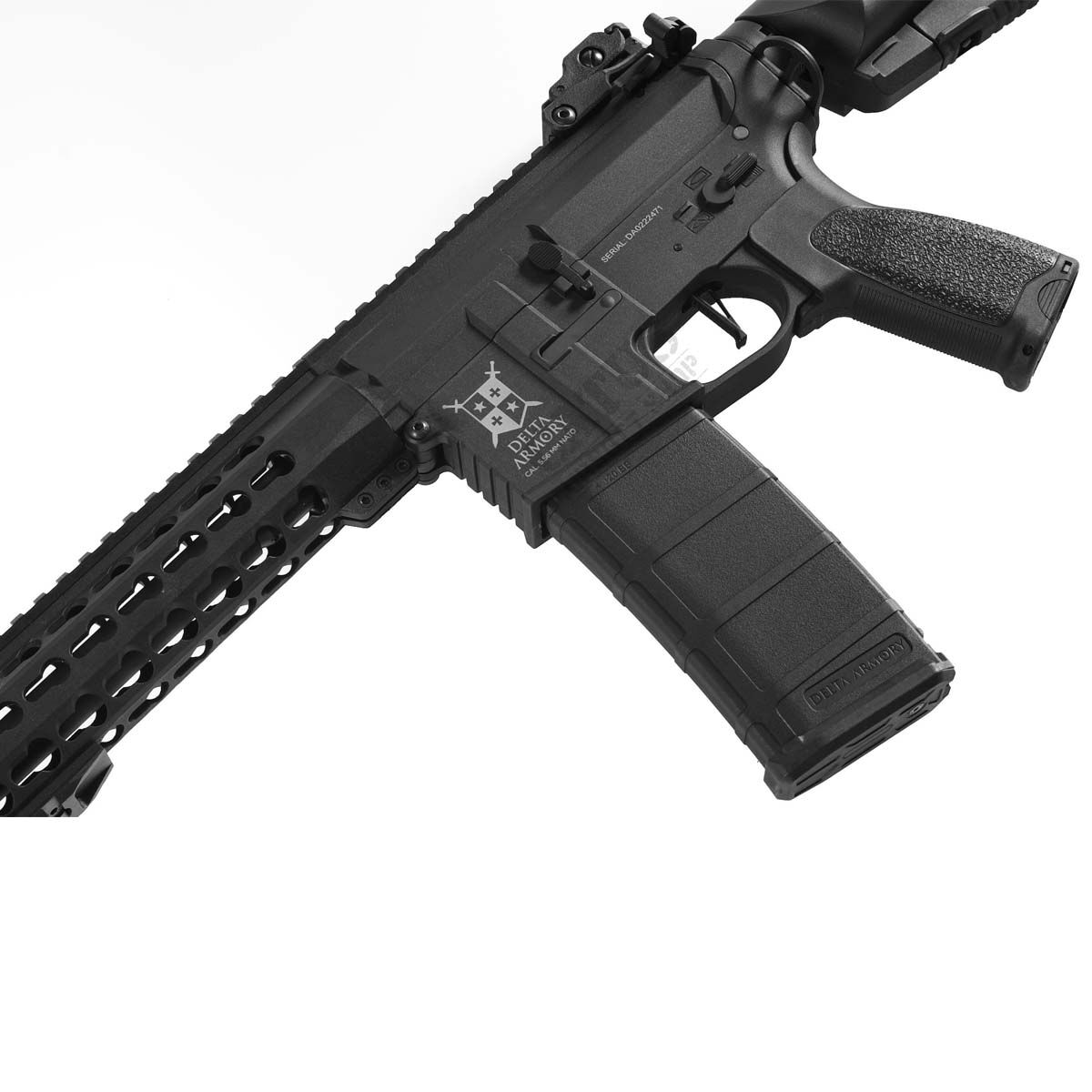 Delta Armory M4 AR15 KeyMod 10'' Charlie Siyah Airsoft Tüfek