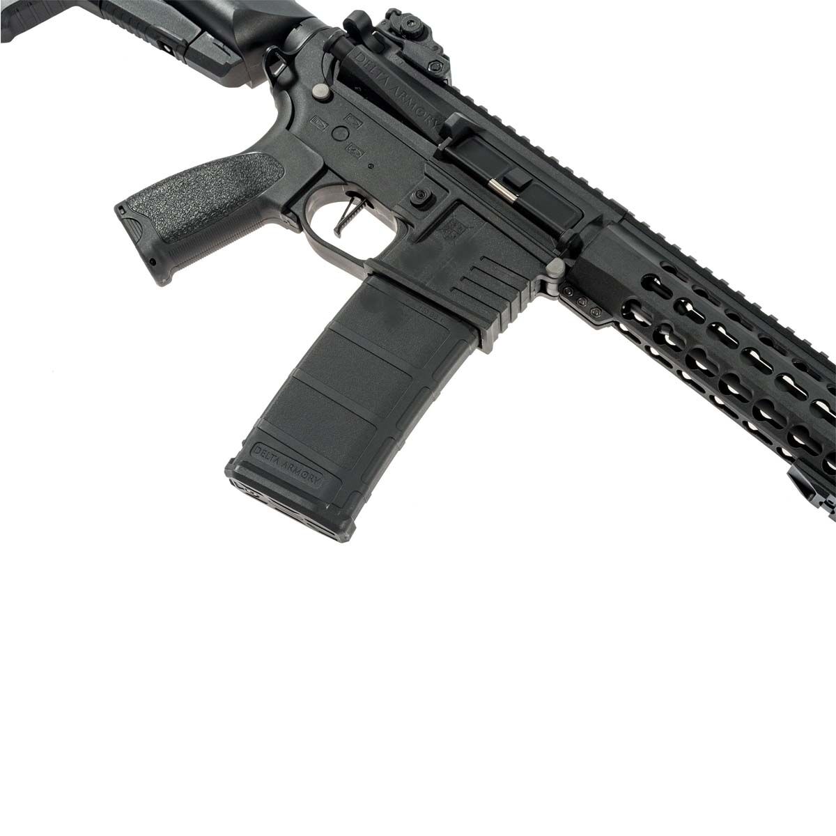 Delta Armory M4 AR15 KeyMod 10'' PREDATOR Charlie Siyah Airsoft Tüfek ...