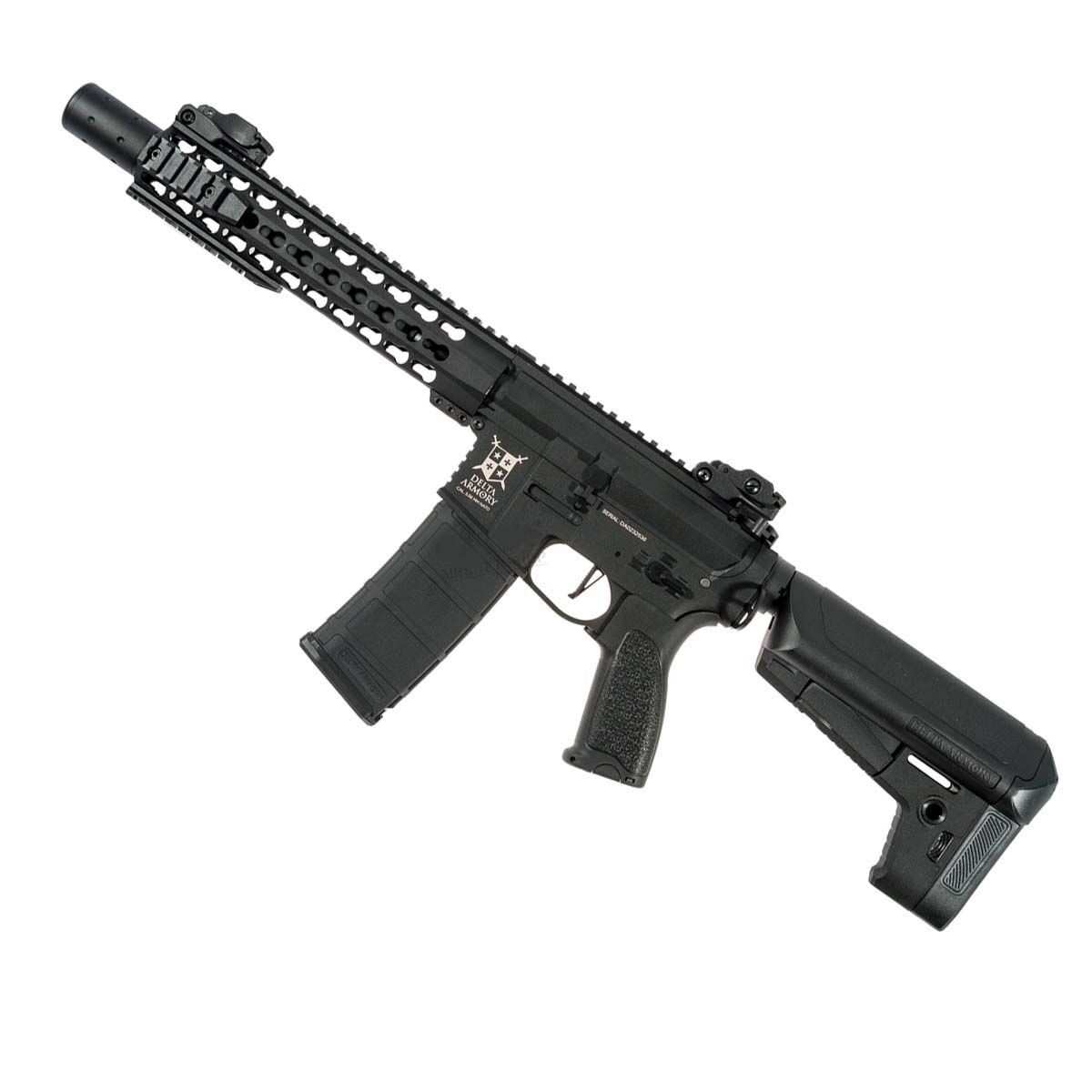 Delta Armory M4 AR15 KeyMod 10'' PREDATOR Charlie Siyah Airsoft Tüfek ...
